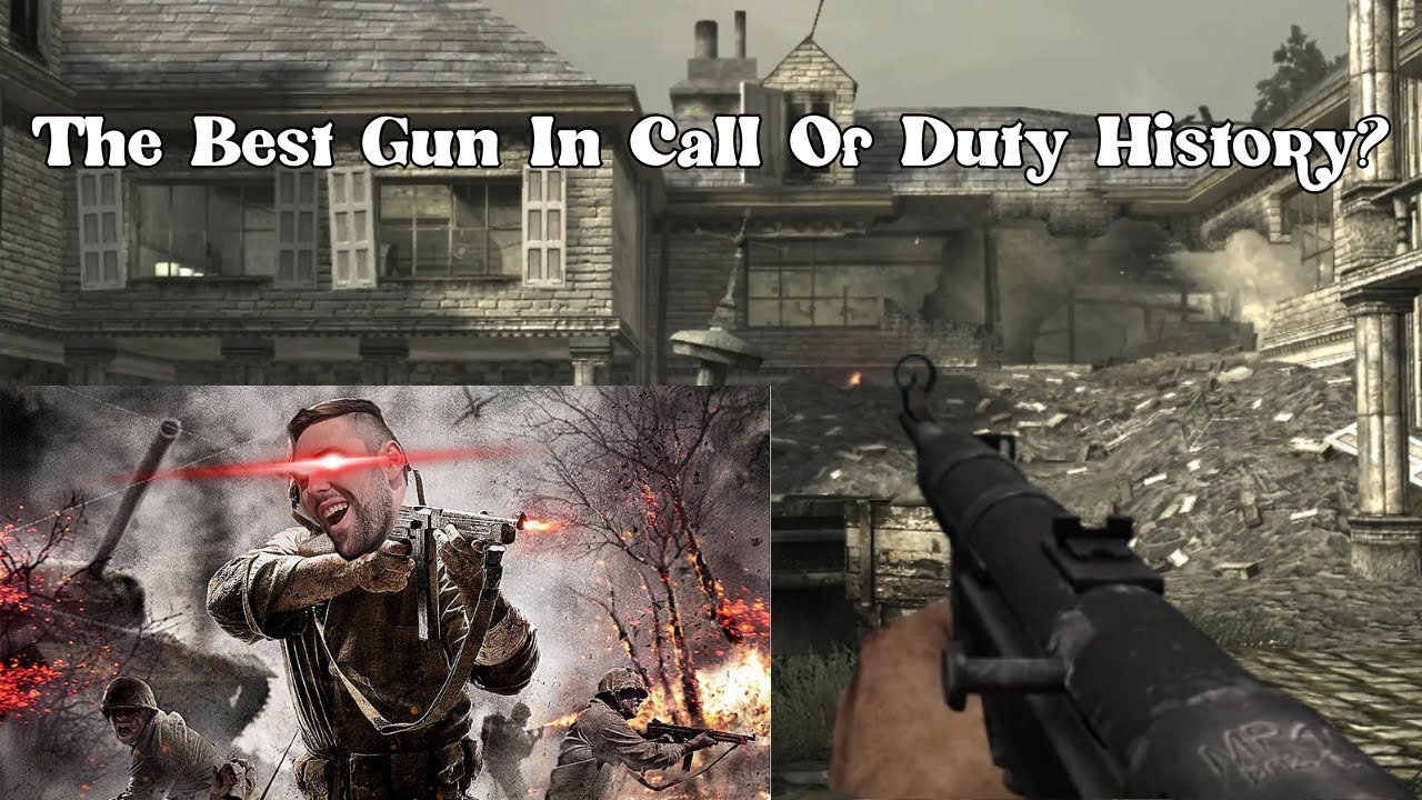 The Best Gun In Call Of Duty History WAW MP40 - YouTube