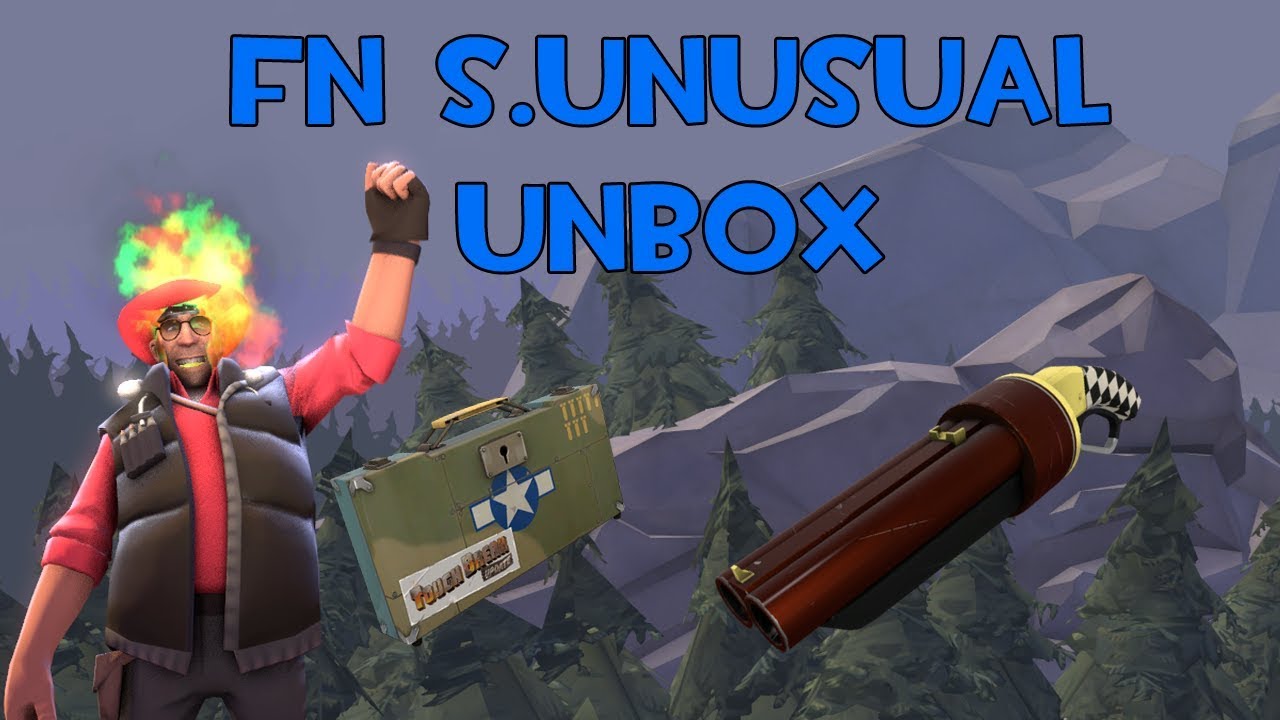 TF2- Factory New Strange Unusual Unbox - YouTube