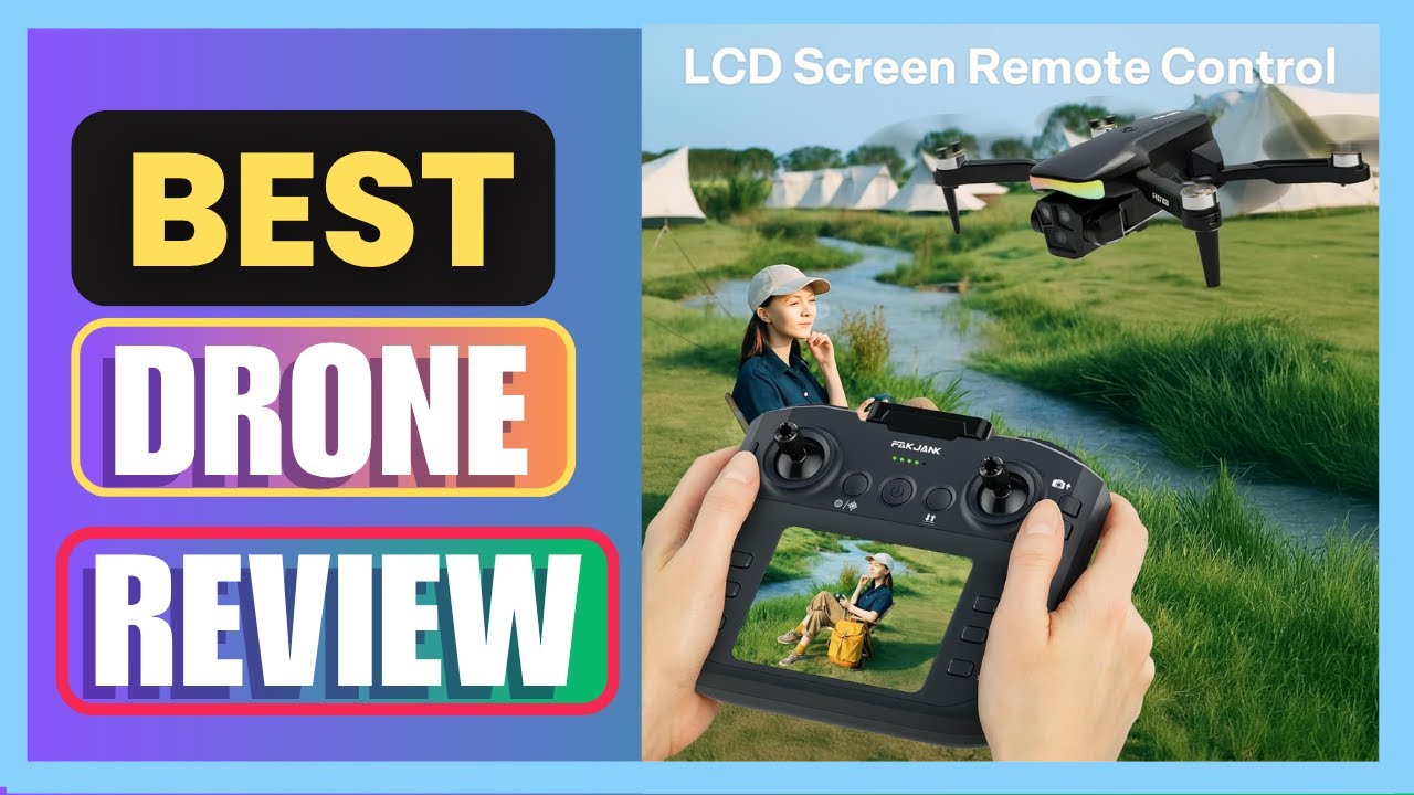 Drone with 1080P Camera Screen Remote Control,RGB L - YouTube