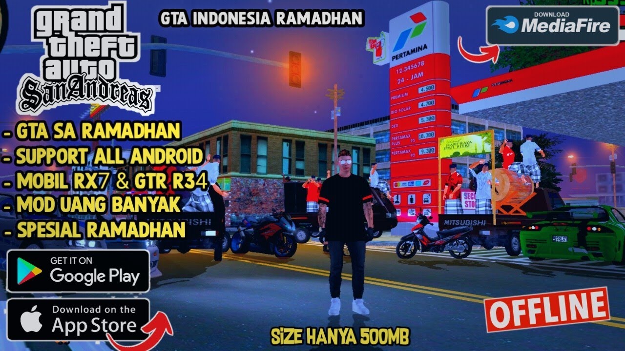 DOWNLOAD GTA SA Indonesia Mod Pack Spesial Update Ramadhan 2022 - YouTube