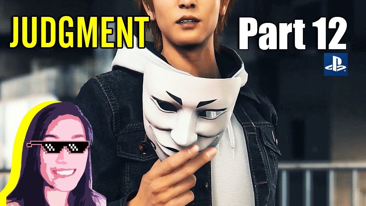 JUDGMENT Gameplay - Part 12 Masked man Revealed! - PS4 Let's Play - YouTube