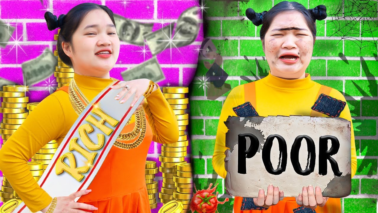 Rich DOLL Become Poor In Her Dream | Rich vs Poor DOLL Very Funny Story ...