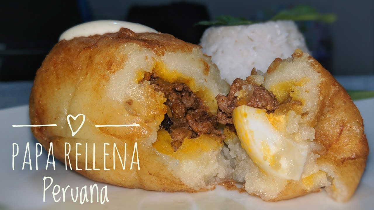 Como Preparar Papa Rellena Casera Peruana Rápido Y Fácil Youtube