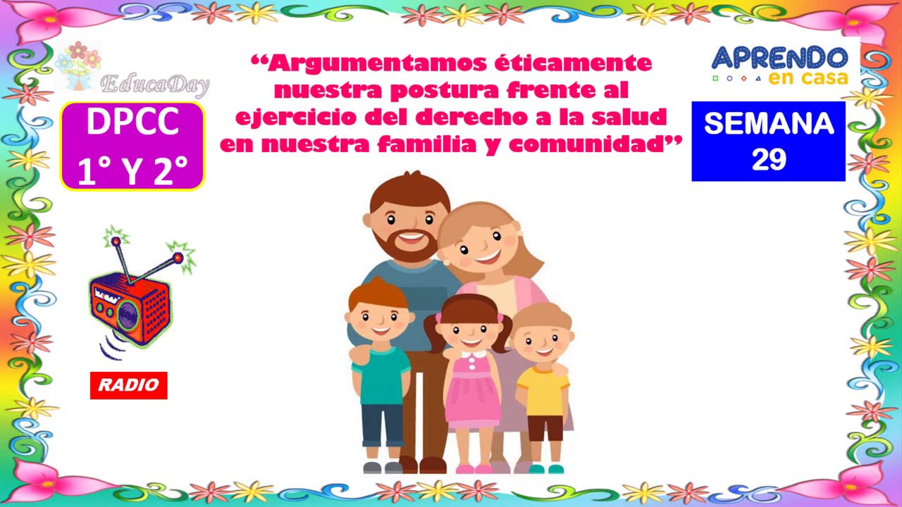 Semana 29 DPCC 1° y 2° (Secundaria) RADIO - YouTube