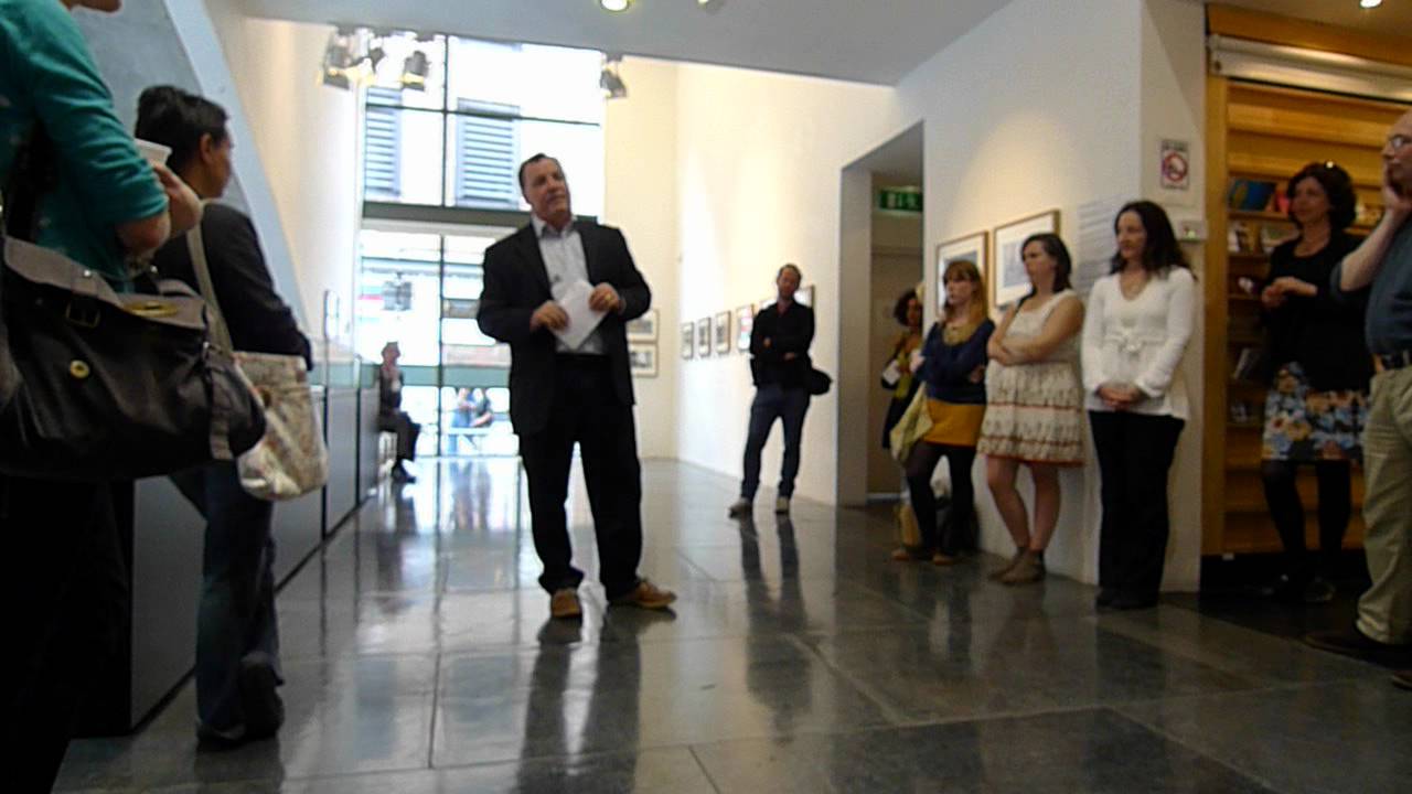 Don Mullan gives a moving speech at the launch of The Sean Hillen ...