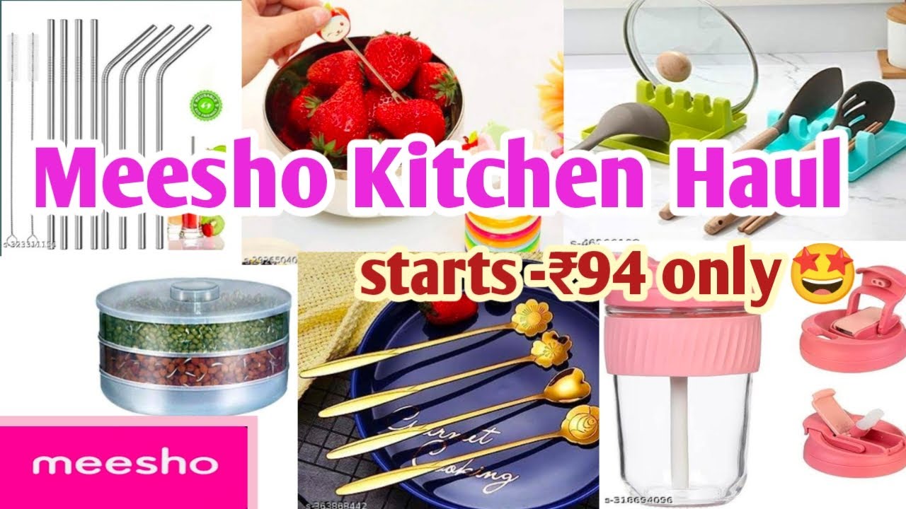 Meesho Kitchen Products You Must Try😍 |meesho kitchen haul starts ₹94 ...