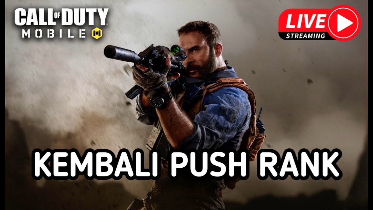 🔴 KEMBALI PUSH RANK DI CODM | LIVE STREAMING | GARENA CALL OF DUTY ...