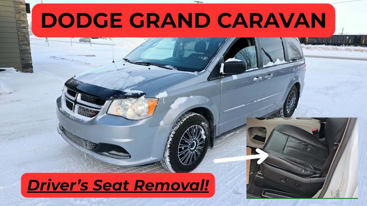 Dodge Grand Caravan - FRONT DRIVER SEAT REMOVAL / REPLACEMENT (2011 ...