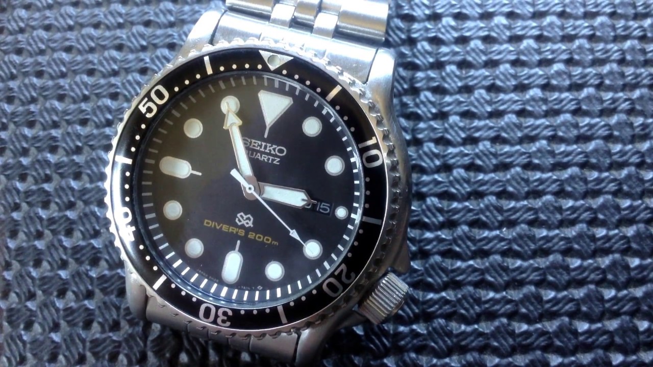 SEIKO SQ SCUBA DIVERS 5H26 7A10 Vintage Diver Watch Quartz YouTube SEIKO SQ SCUBA DIVERS 5H26 7A10 Vintage Diver Watch Quartz YouTube