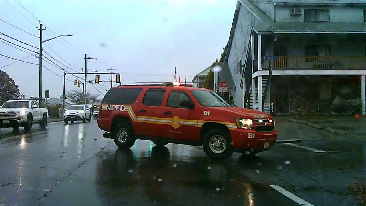 North Providence Fire Department responding to a fire alarm on Puritan ...