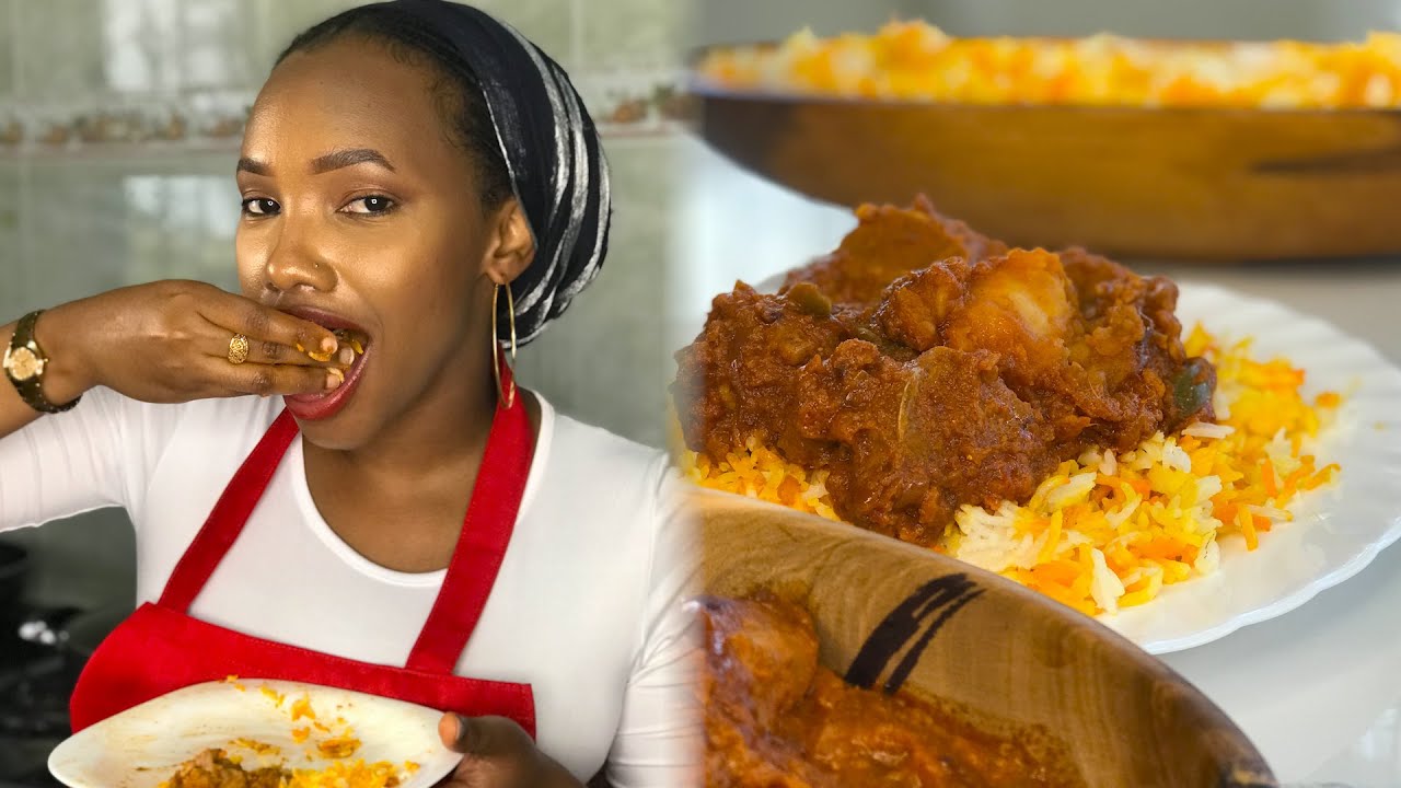 How To Make Swahili Mutton Biriani/ Goat Biriani | Cook #WithMe Cook # ...
