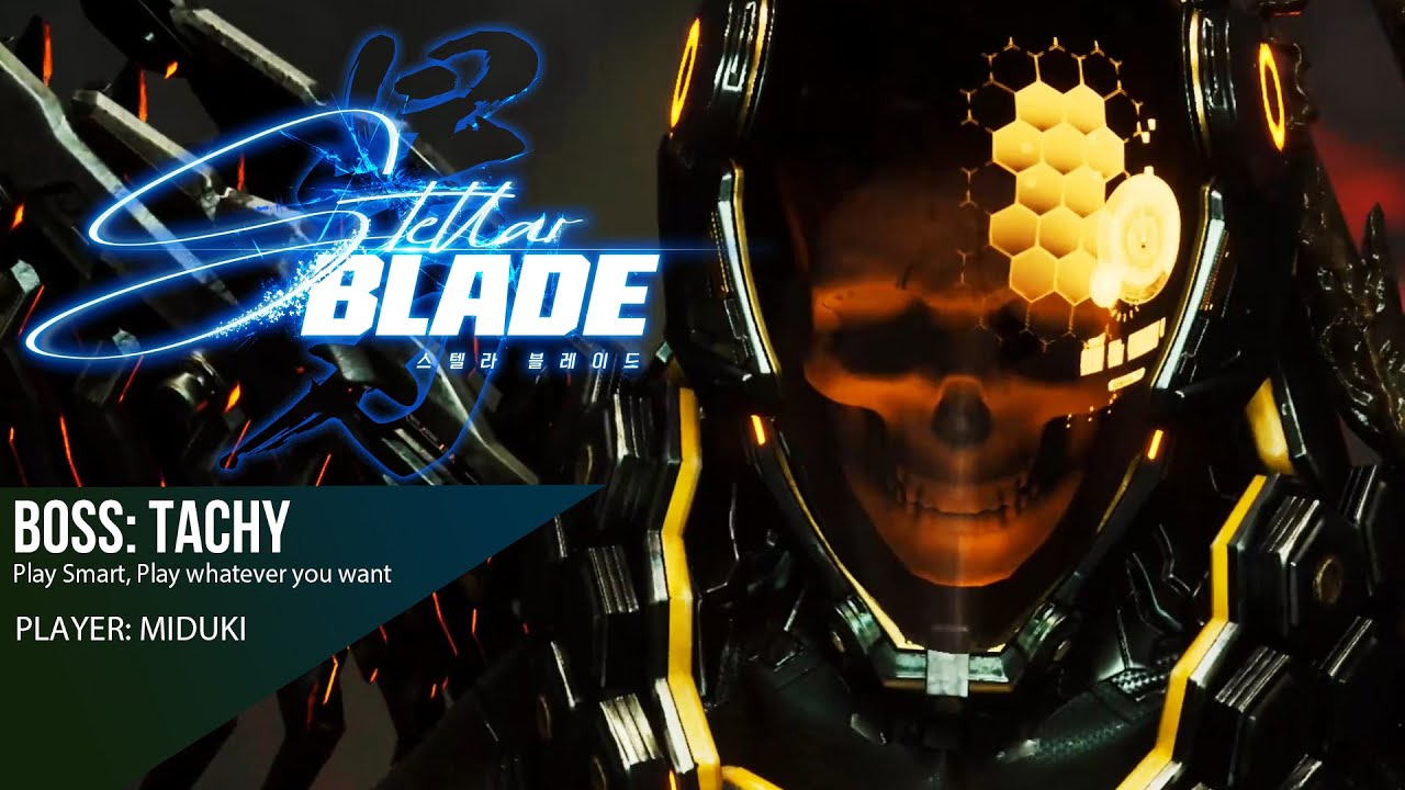 Stellar Blade - Boss: Tachy | NG+ Hard, No Damage - YouTube