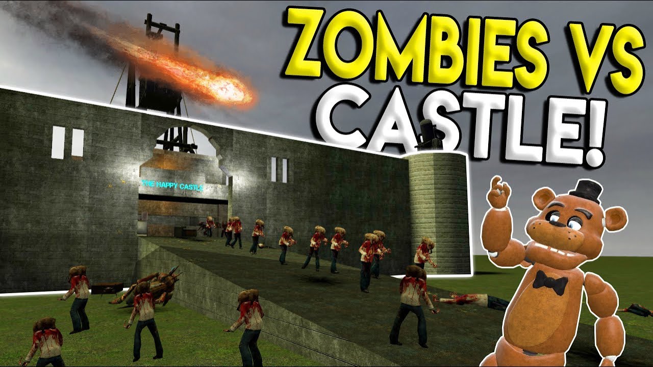 DEFENDING THE CASTLE AGAINST THE ZOMBIE APOCALYPSE! - Garry's Mod ...