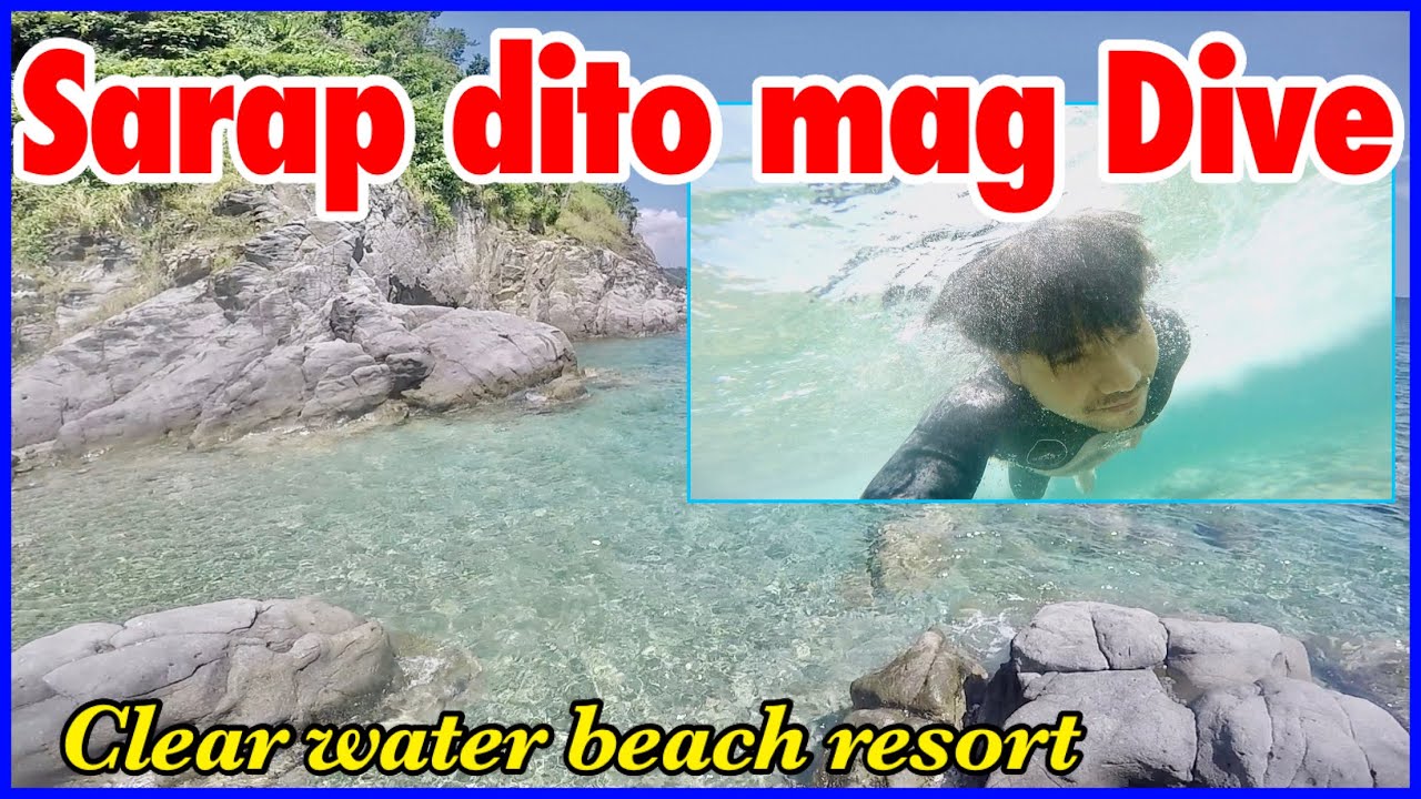 Looc Beach Resort very Clear water | Sarap dito mag dive at mag ...