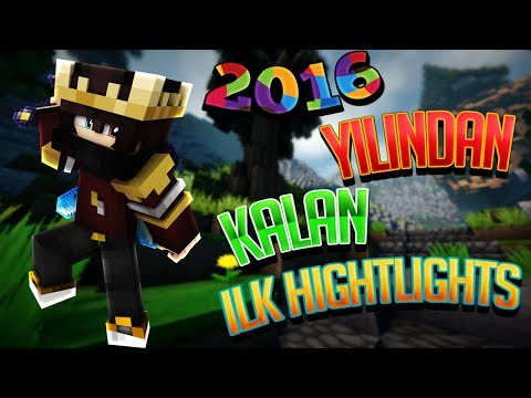 2016'DAN KALAN İLK HİGHLİGHTS VİDEOM !! (GİZLİ VİDEO) (Minecraft Survival Games 999)
