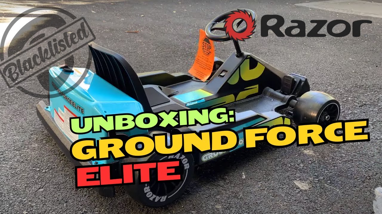 Unboxing: Razor Ground Force Elite | Blacklisted Garage - YouTube