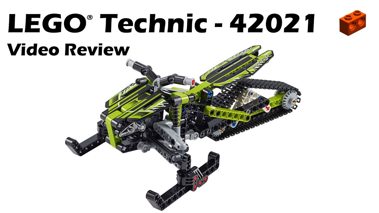 LEGO Technic 42021, Snowmobile - Demo - YouTube