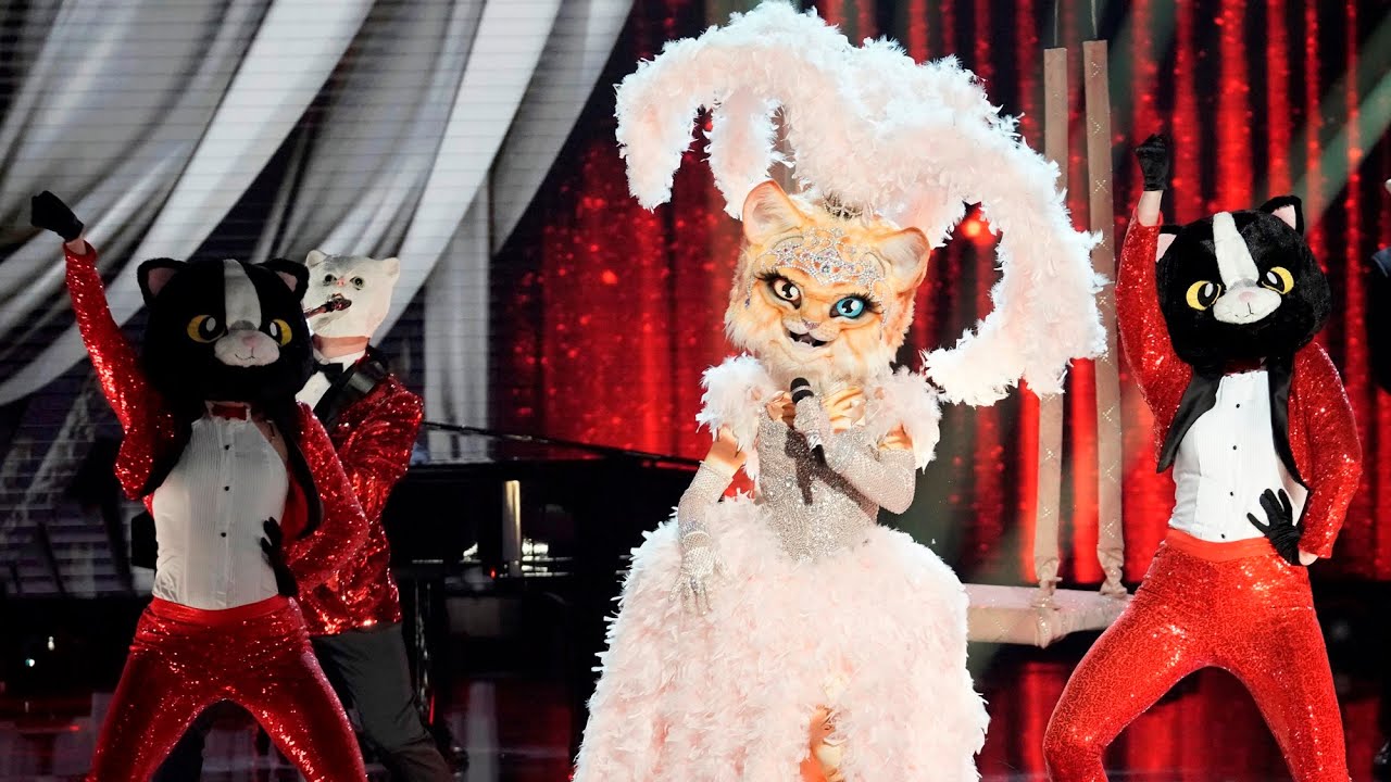 The Masked Singer Kitty sings Diamonds Are a Girl's Best Friend Battle ...