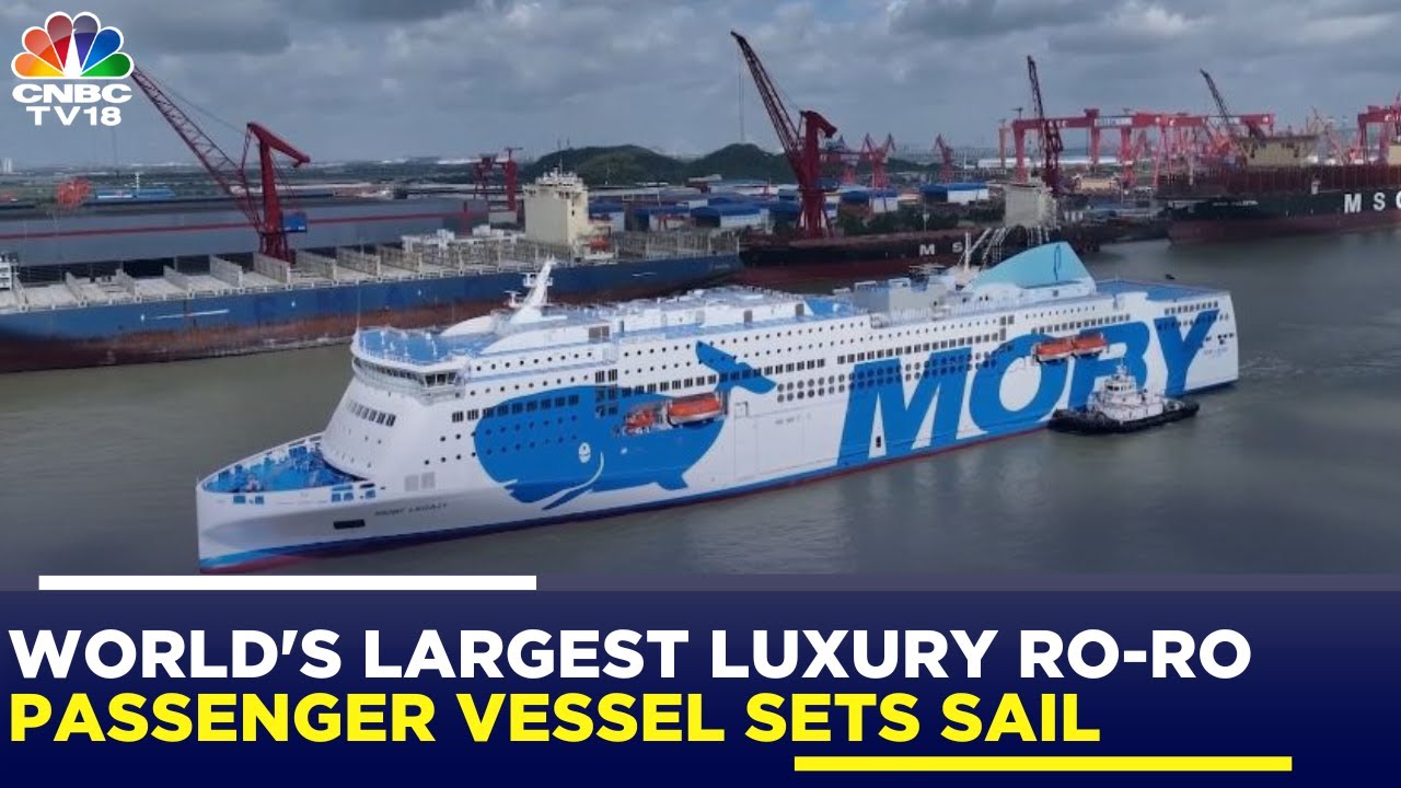 World's Largest Luxury Ro-Ro Passenger Ship, Embarks On Epic Journey ...