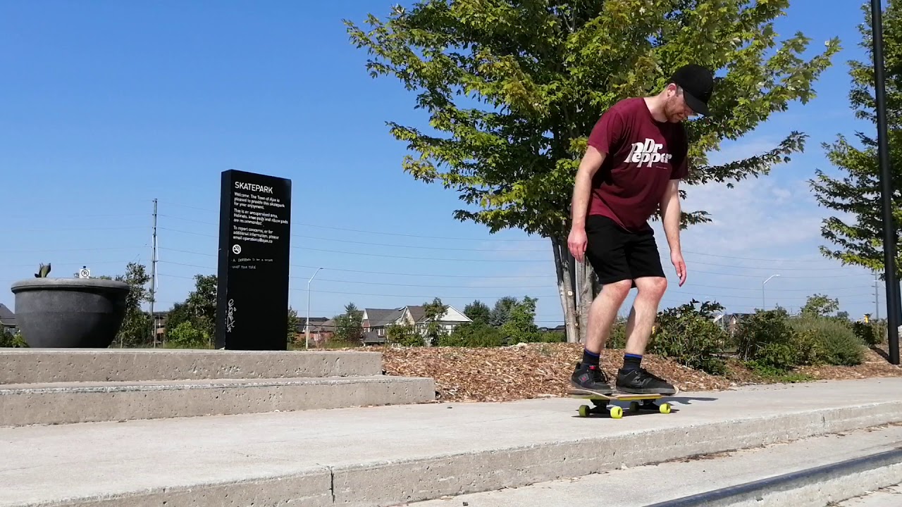 Fakie Barrel Flip - Skateboarding - YouTube
