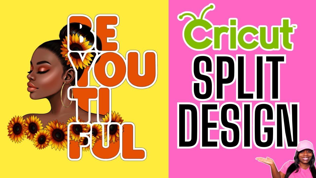 Split Image Design in Cricut - VIRAL Tutorial! - YouTube
