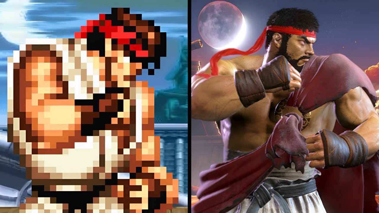 Evolution Of Ryu In All Street Fighter Games (1987- 2024) - YouTube