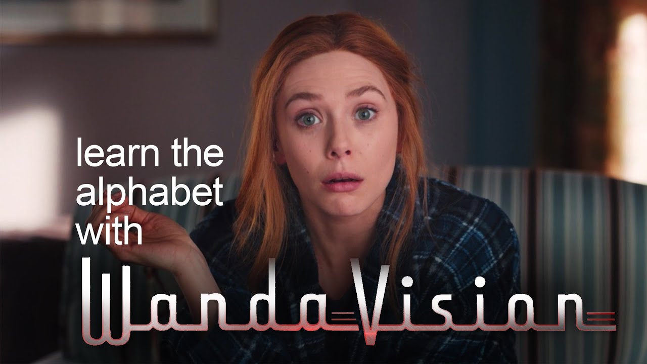 learn the alphabet with WandaVision - YouTube
