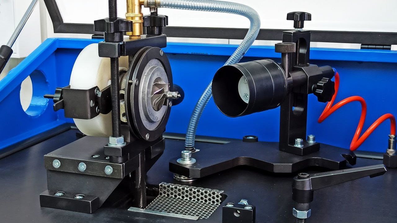 Turbocharger high-speed balancing in just three minutes | SBR-10 from ...