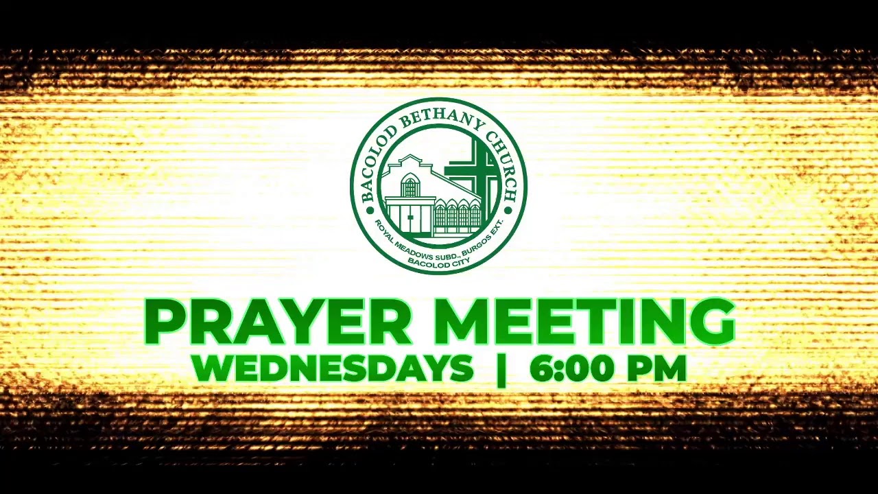 Wednesday Prayer Meeting - January 13, 2021 - YouTube