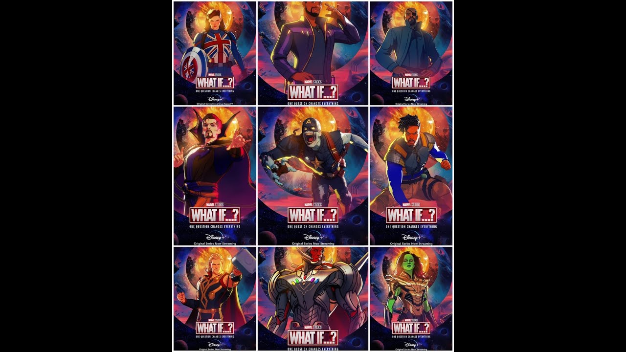 Marvel Studios What If...? Title Reveal video of Every Episode #whatif ...