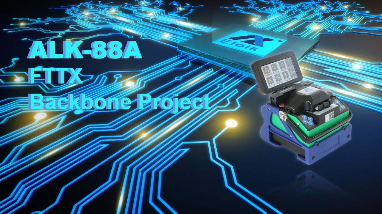 Eloik ALK-88A Fusion Splicer Unboxing Video - YouTube