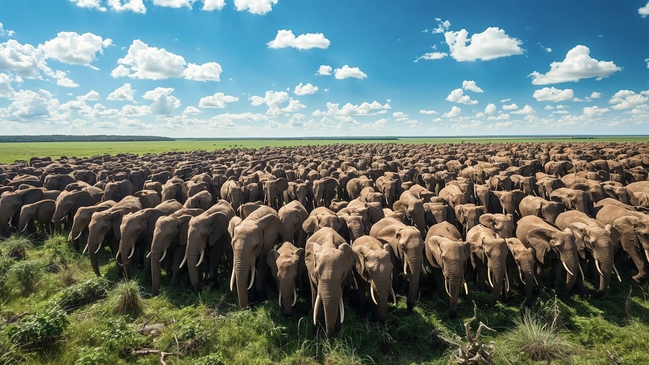 Hundreds of Elephants Were Freed in Kenya — The Result Shocked Everyone ...