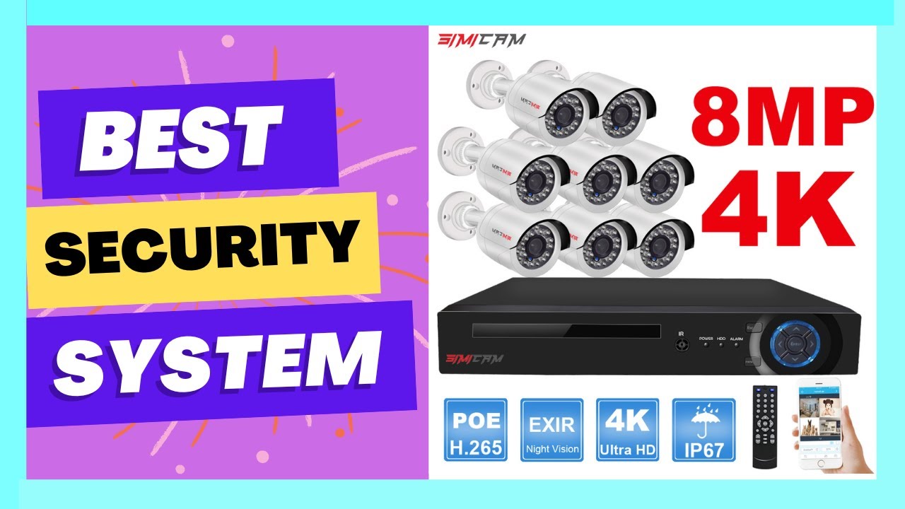 Simicam 4K Ultra HD POE IP Security Camera System - YouTube