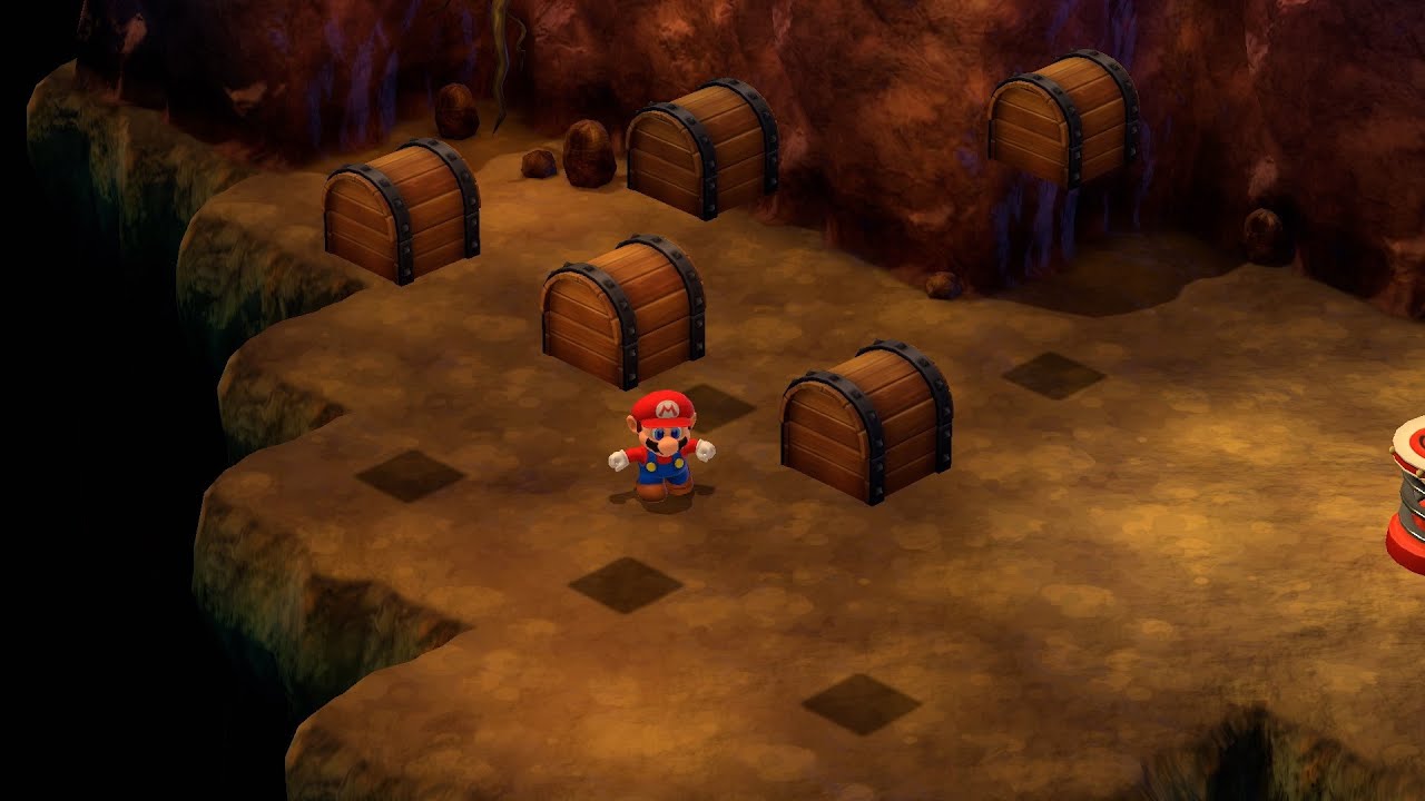 Forest Maze Secret Treasure Room - Super Mario RPG - YouTube