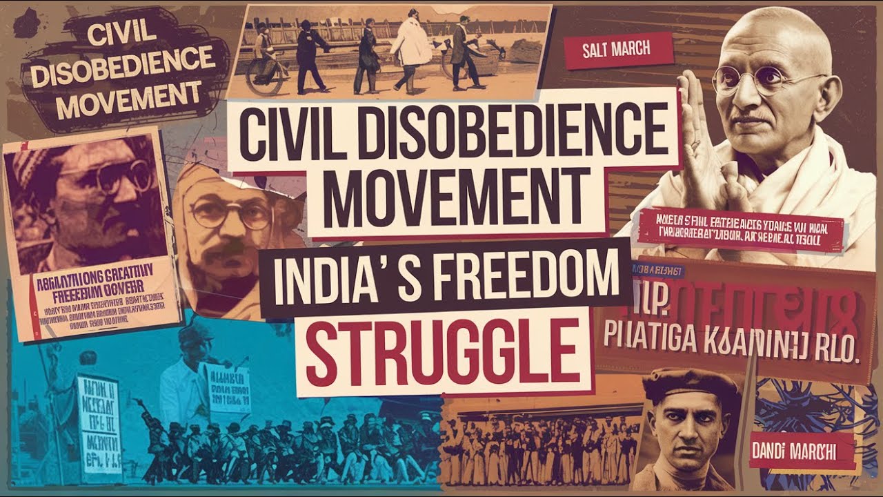 Civil Disobedience Movement: Gandhi’s Strategy and the Salt March ...