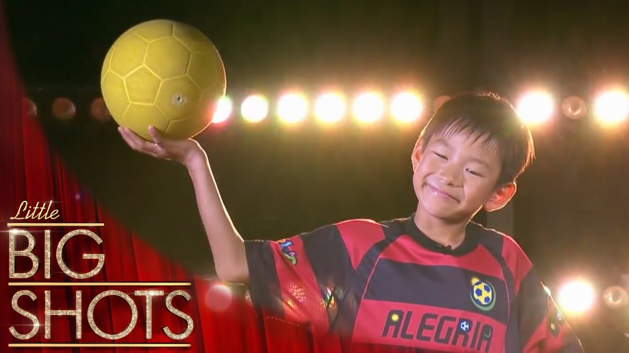 Shun-P's Incredible Football Skills @BestLittleBigShots - YouTube