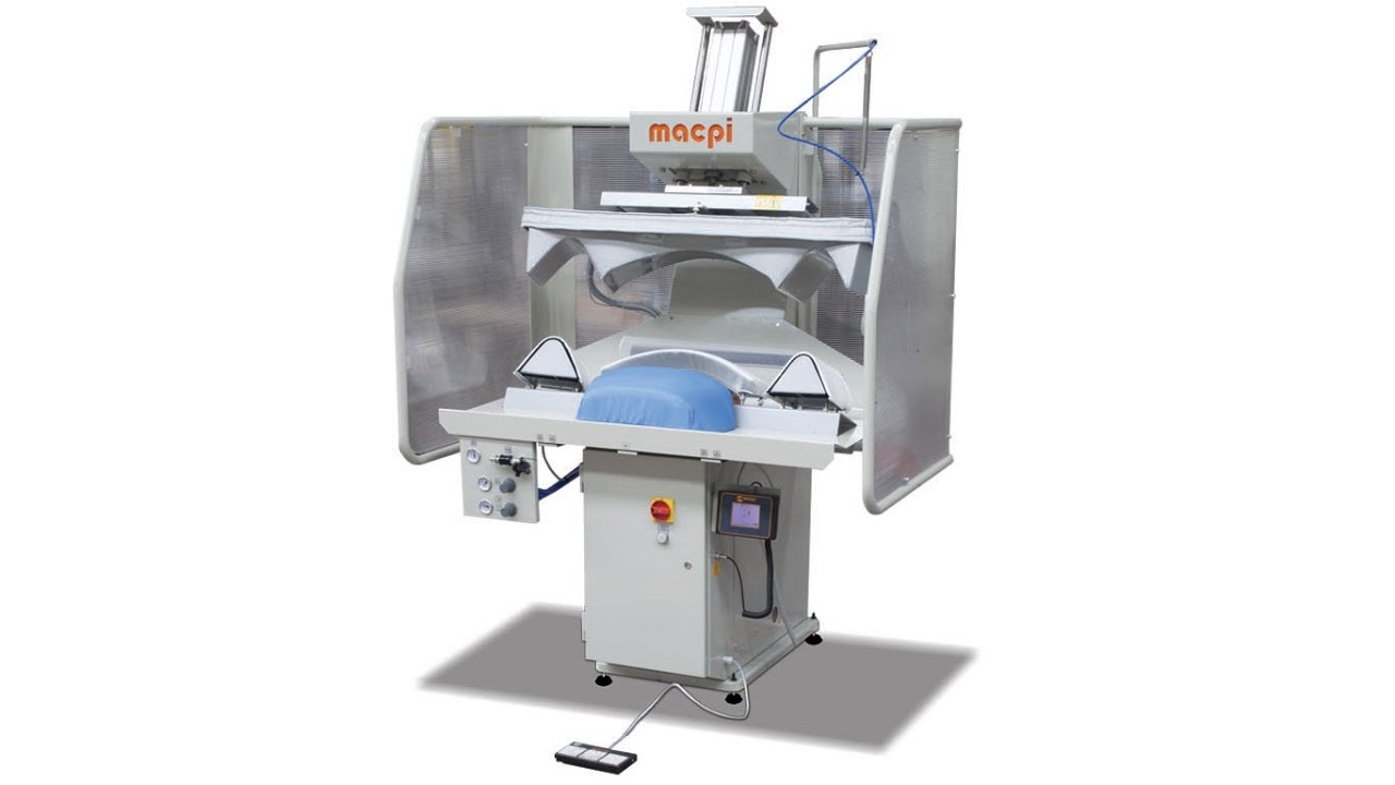 macpi 565.17-8526 RIGHT AND LEFT COLLAR AND CUFF PRESSING - YouTube