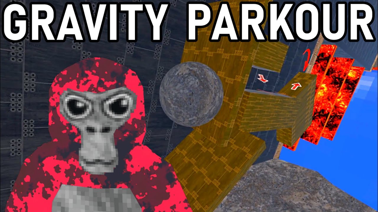 Gorilla Tag Gravity Parkour is AMAZING | Monke Swim Mod Parkour - YouTube