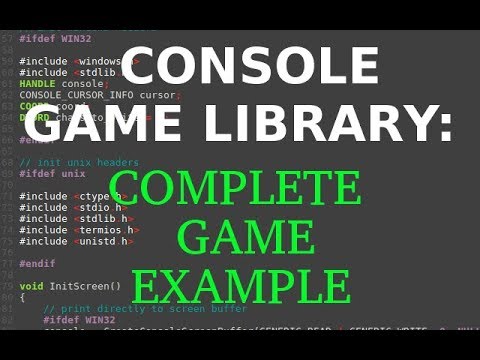 Cross-platform console game library in C: complete example - SOKOBAN ...