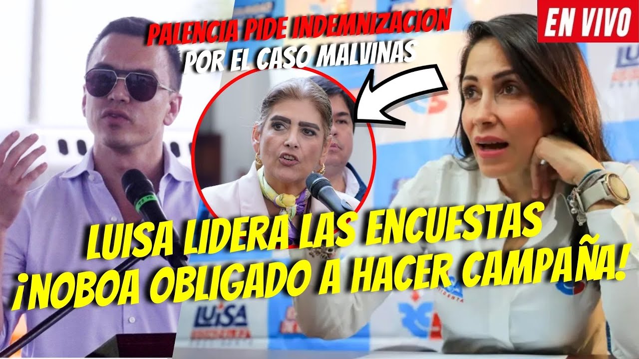 LUISA VA PRIMERA / NOBOA HARA CAMPAÑA SIN LICENCIA / PALENCIA QUIERE ...