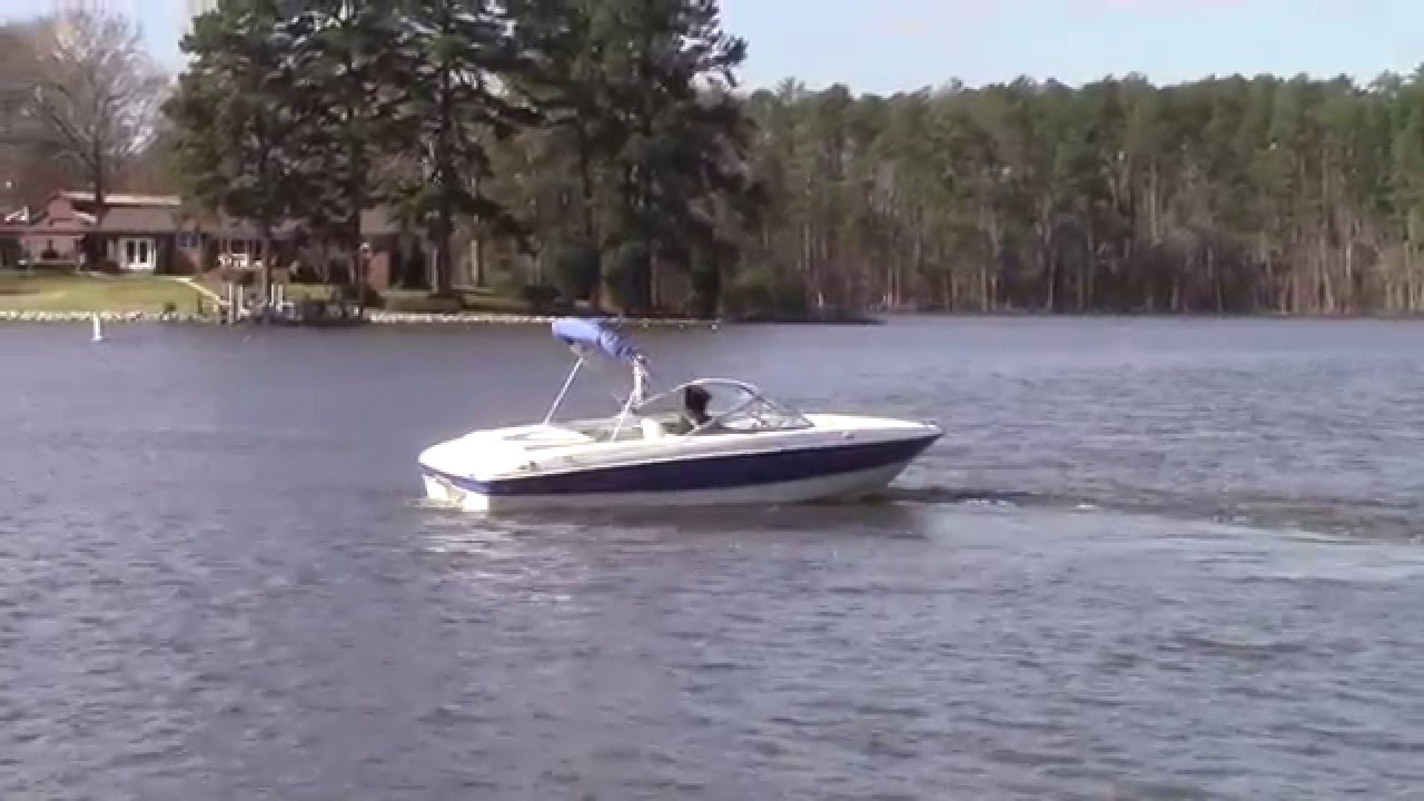 06 Bayliner 185 Mercruiser 4.3 MPI - YouTube