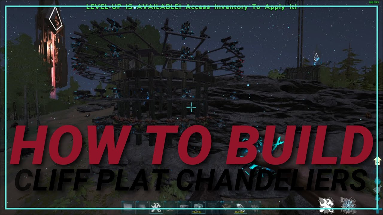 How To Build A Chandelier - ARK SURVIVAL EVOLVED 2021 - YouTube