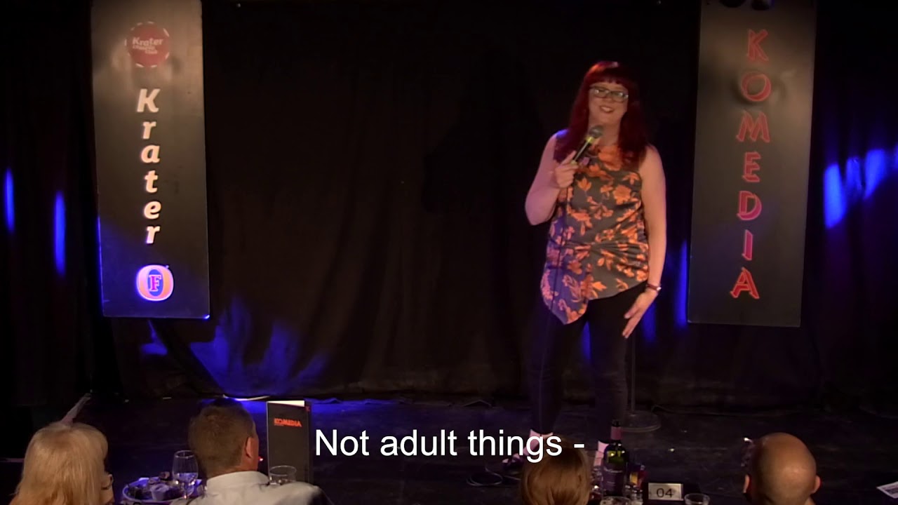 Why Don't Adults Get Medals? - Angela Barnes Stand Up - YouTube