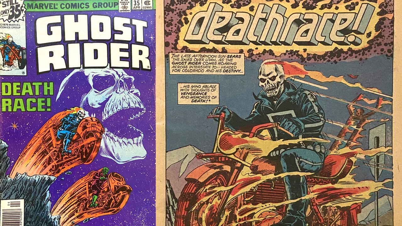 Jim Starlin Takes Ghost Rider on a DEATHRACE! - YouTube