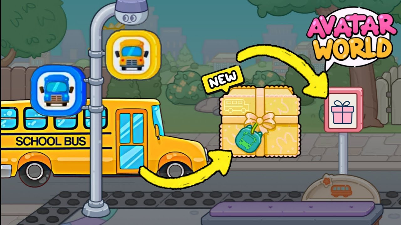 SCHOOL BUS UPDATE!? ALL NEW!! SUPER SECRETS/HACKS & BUGS in AVATAR ...