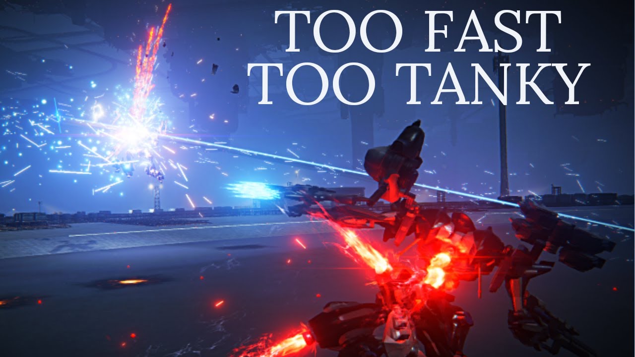 THIS MECH IS INSANELY ATHLETIC! (Armored Core 6 PVP) Laser Blade ...