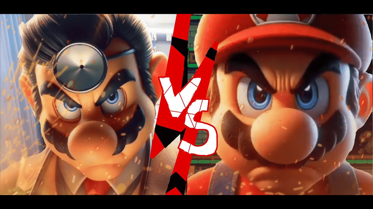 MARIO VS DR MARIO || Epic Rap Battles of history - YouTube