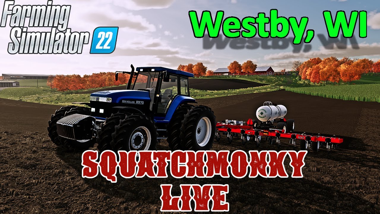 First stream on new rig | Lets play some farming simulator 22 - YouTube
