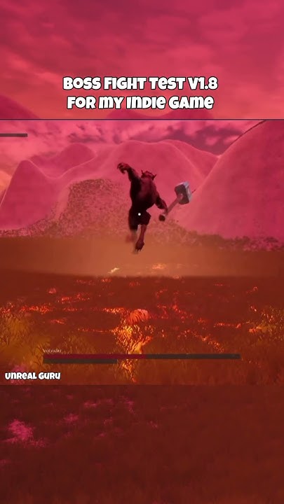 Making a Boss Fight in UE5 for my Indie Game #devlog #ue5 #soulslike #bossfight - YouTube