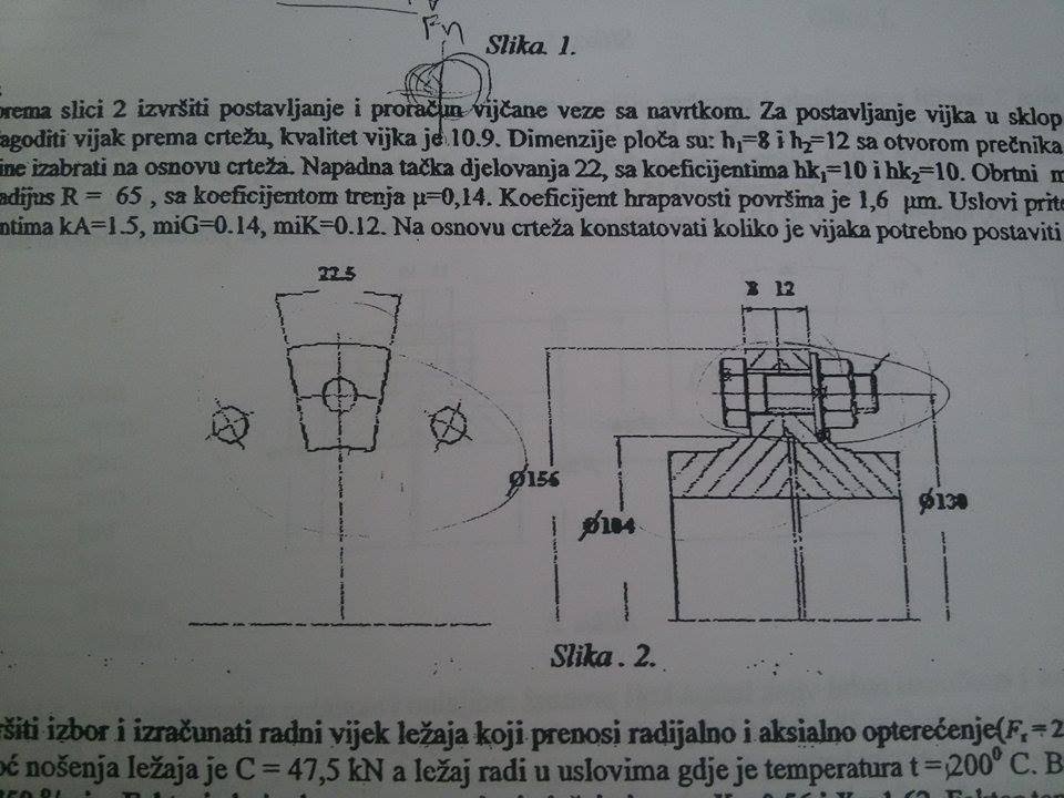 Postavljanje i proračun vijčane veze sa navratkom - YouTube